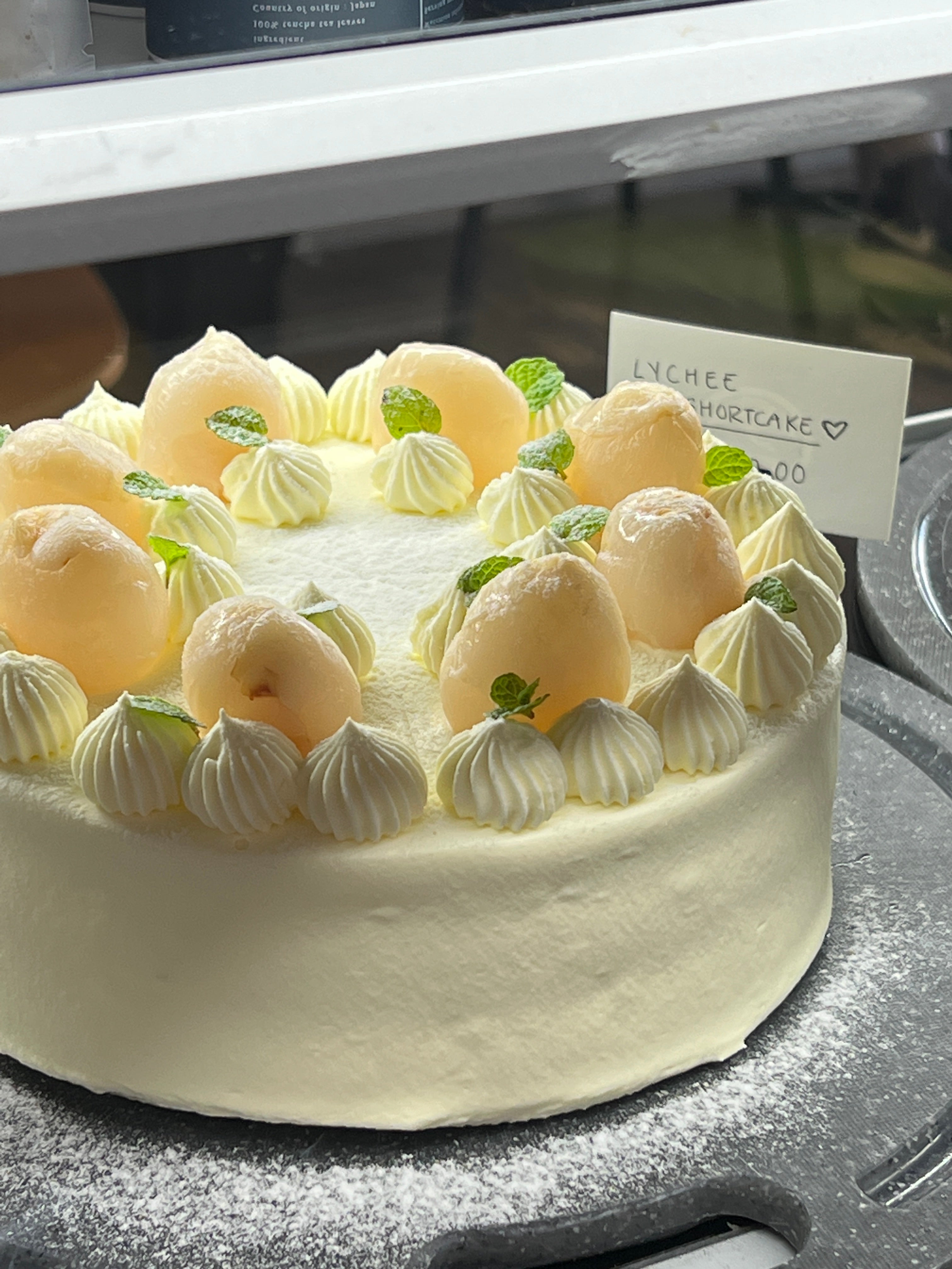 Lychee Shortcake (Whole 17cm) | Chayō Japanese Café